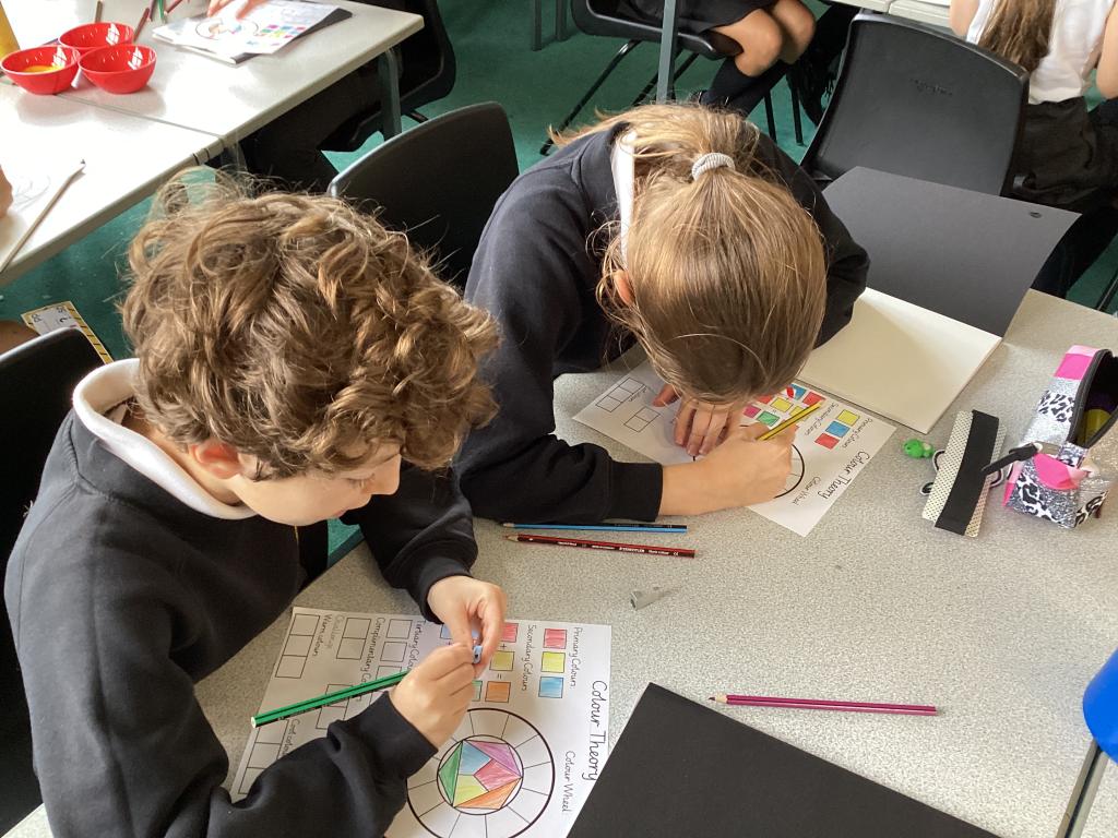Art - Colour Theory | Goldsborough CE Primary School
