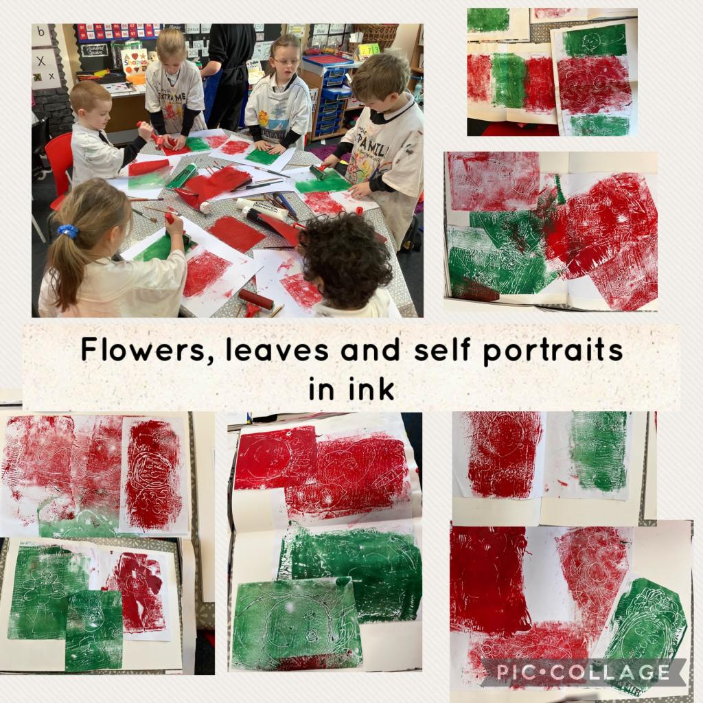 Mono Printing | Goldsborough CE Primary School