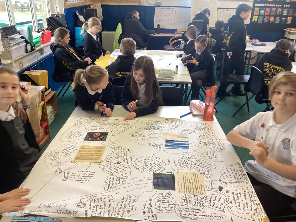 English writing - Battle Cry | Goldsborough CE Primary School