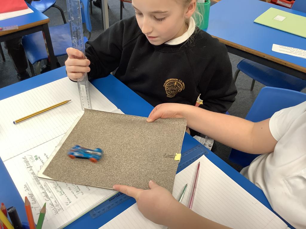 Science - Investigating friction | Goldsborough CE Primary School