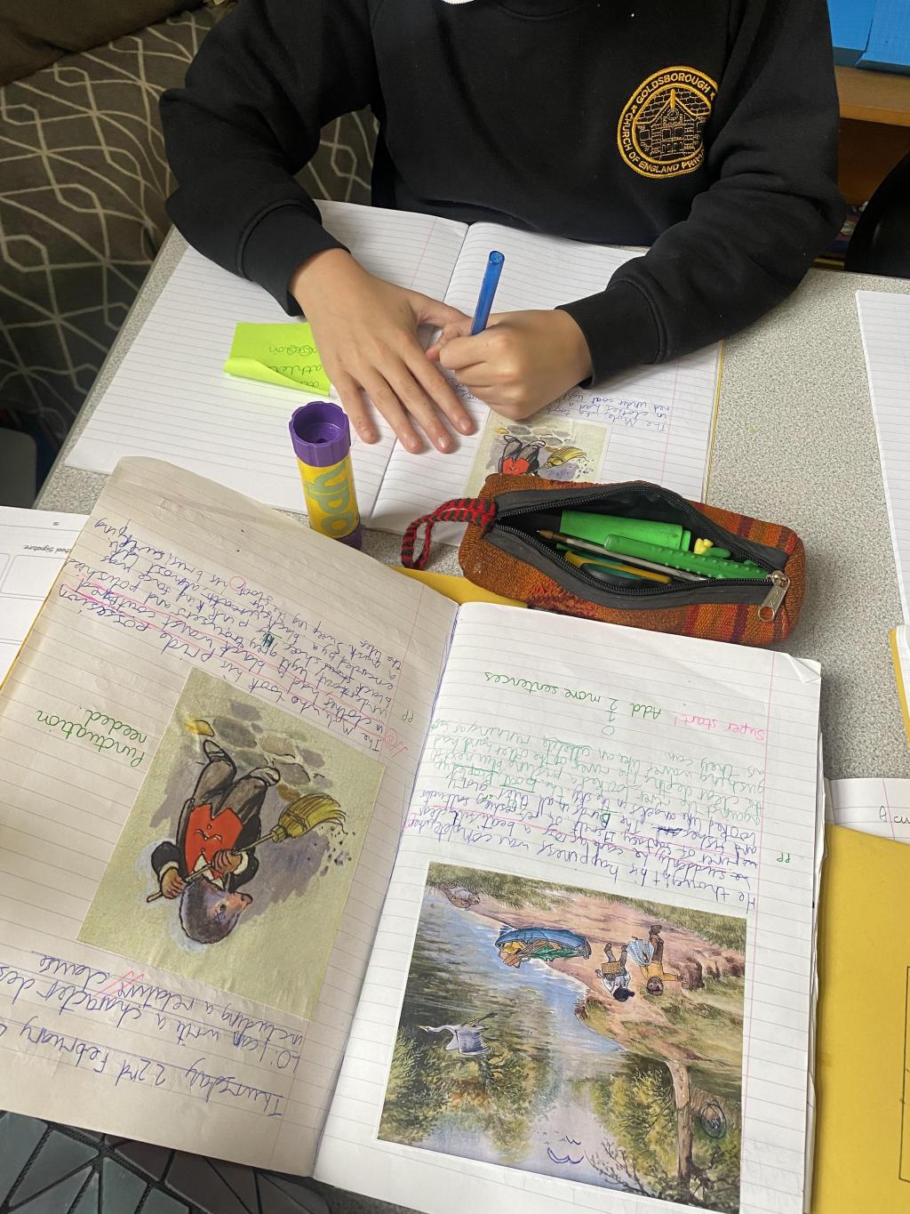 English - descriptive writing | Goldsborough CE Primary School