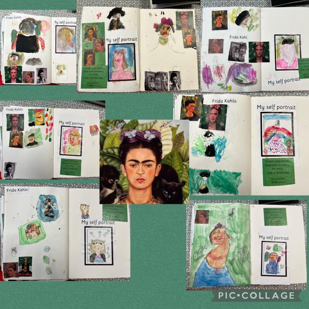 Frida Kahlo Self Portraits | Goldsborough CE Primary School
